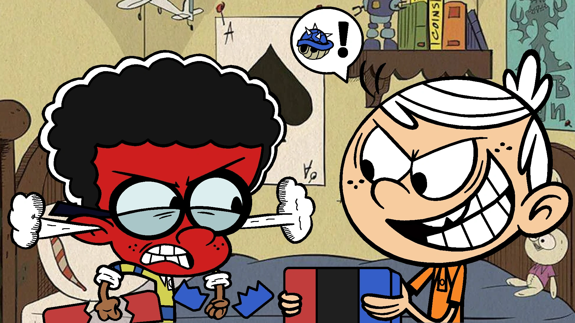 Lincoln Loud vs. Clyde McBride - Mario Kart 8 Deluxe Game | Fandom