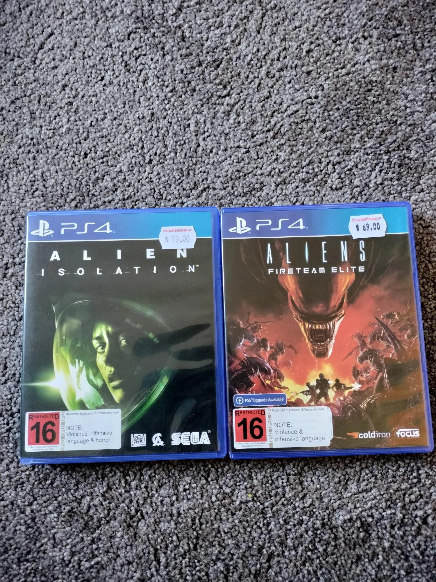 Here's a photo of all the Alien games I have on PS4 😎 | Fandom