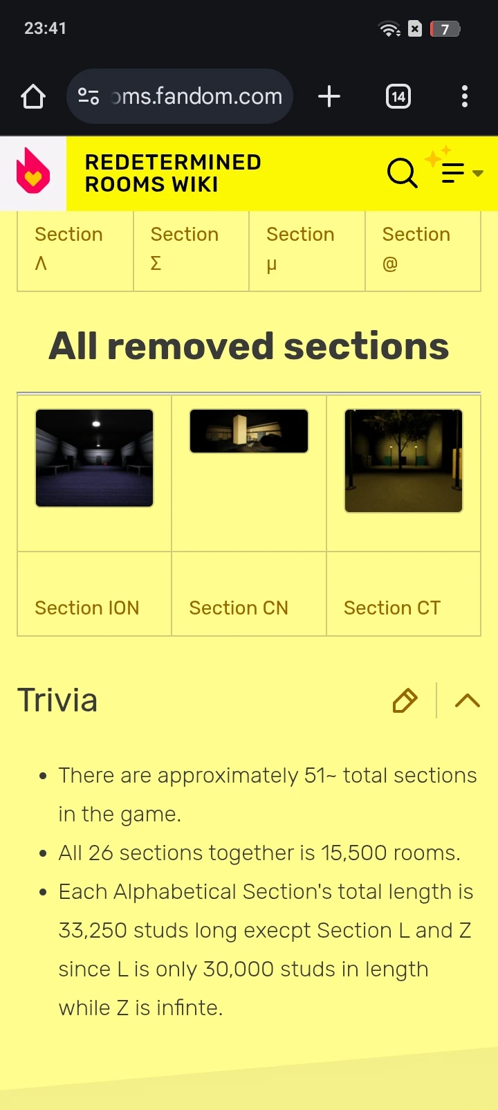 Where GS Section on (All removed sections)??? | Fandom