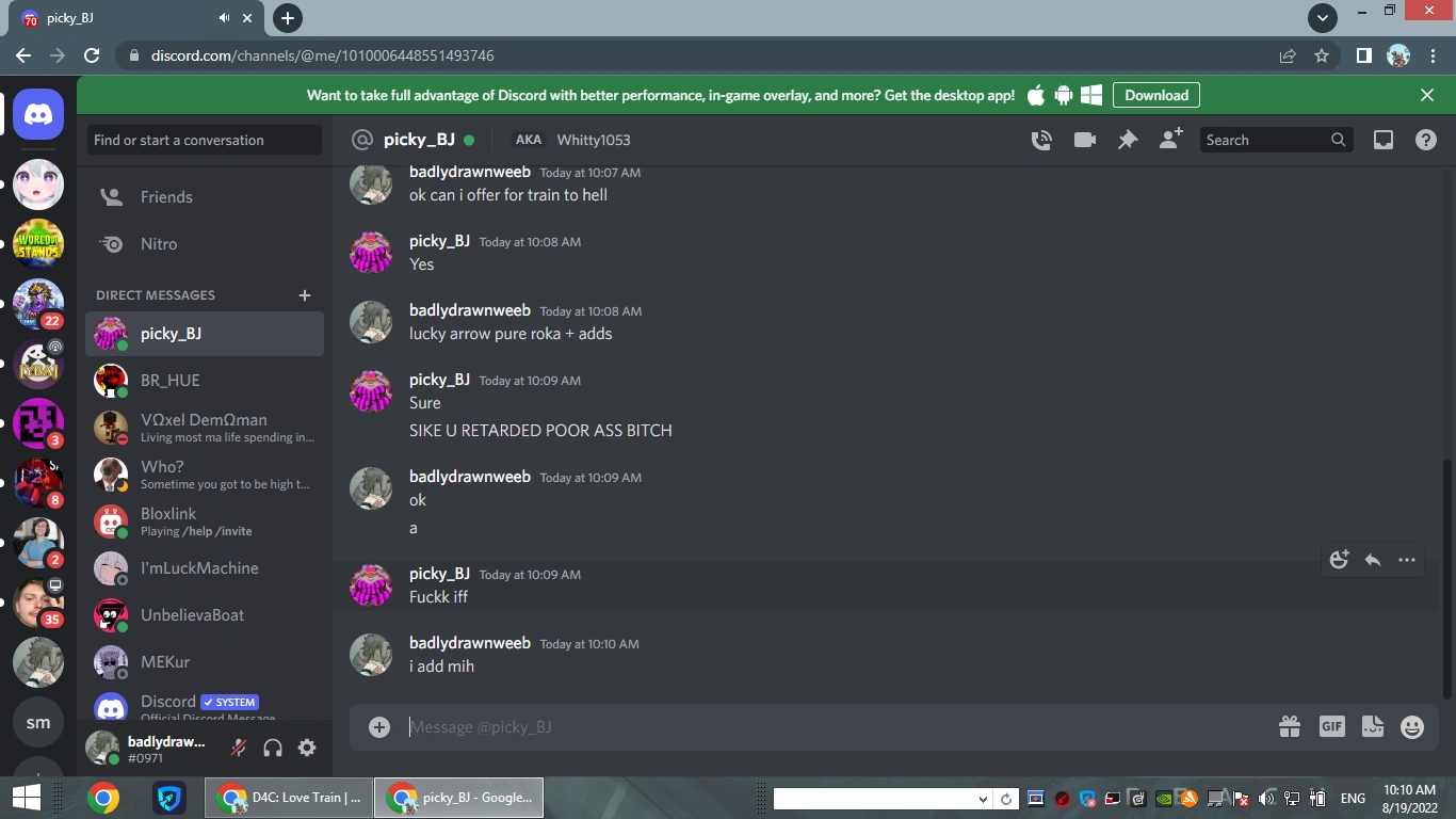 average yba discord trade | Fandom