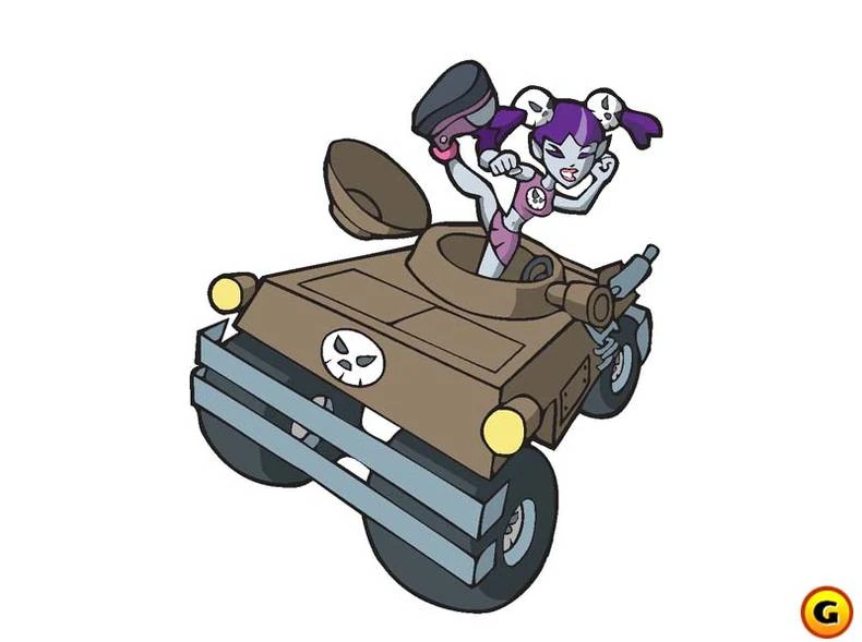 Violet | Cel Damage Wiki | Fandom