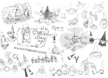 Gnome Concepts | Celebrating Garden Gnomes Google Doodle Wiki | Fandom