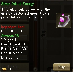 Silver Orb of Energy | Celtic-Heroes-Fanatics Wiki | Fandom