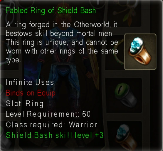 Fabled Ring of Shield Bash | Celtic-Heroes-Fanatics Wiki | Fandom