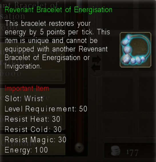 Revenant Bracelet of Energisation | Celtic-Heroes-Fanatics Wiki | Fandom