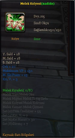 Okçu Melek Kolyesi | Cengiz Han 2 Wiki | Fandom