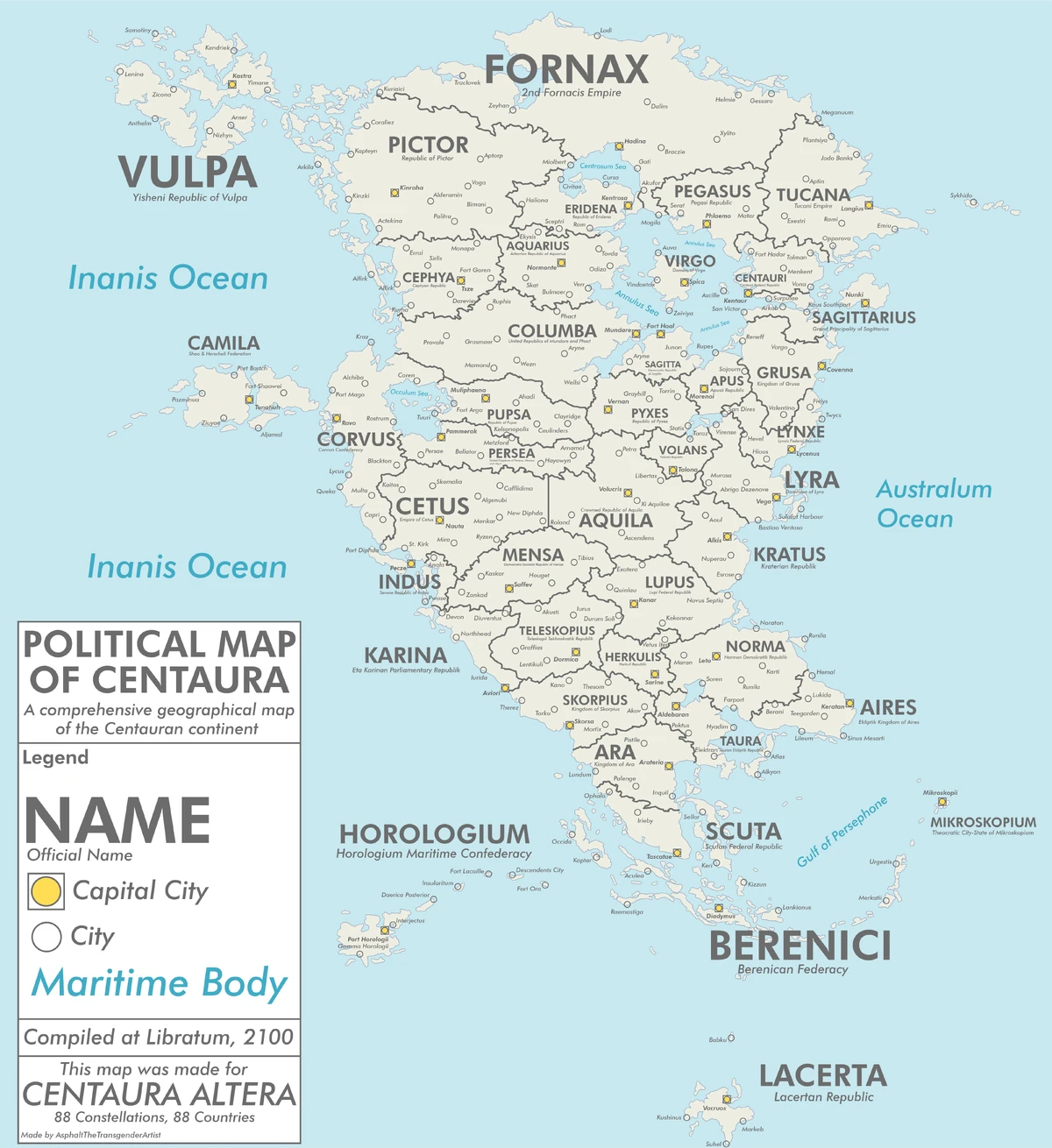 Centaura Altera/Maps | Centaura Fan Universe Wiki | Fandom
