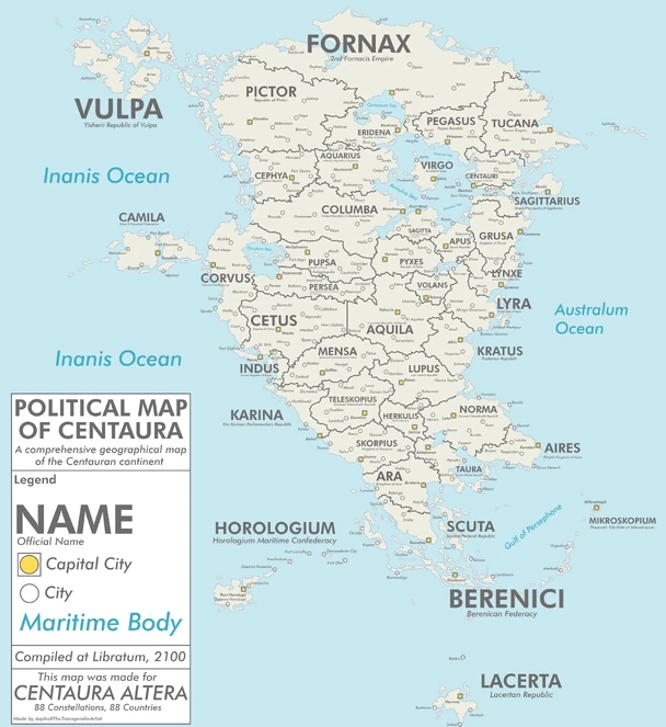 Centaura Altera/Maps | Centaura Fan Universe Wiki | Fandom