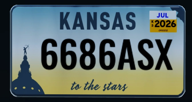 License Plates | Central Kansas Roleplay Wiki | Fandom