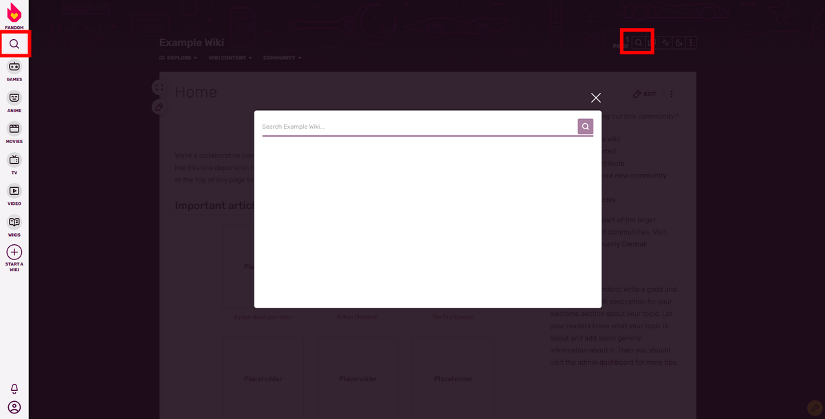 Help:Searching | Community Central | Fandom