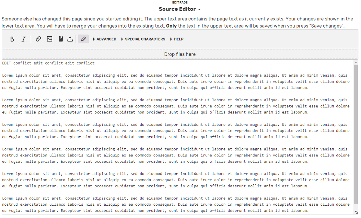 Help:Edit conflict | Community Central | Fandom