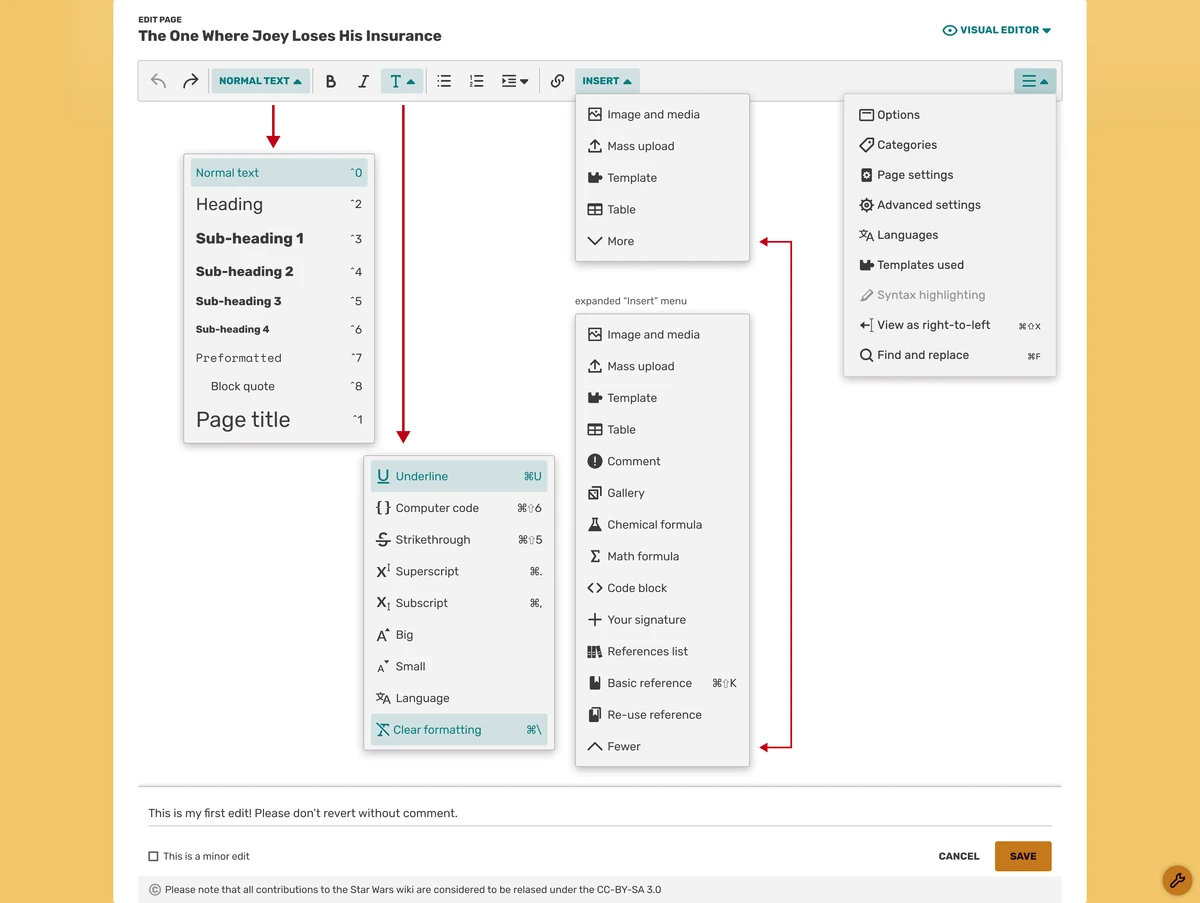 User blog:Antonio R. Castro/Reorganizing the VisualEditor | Community ...