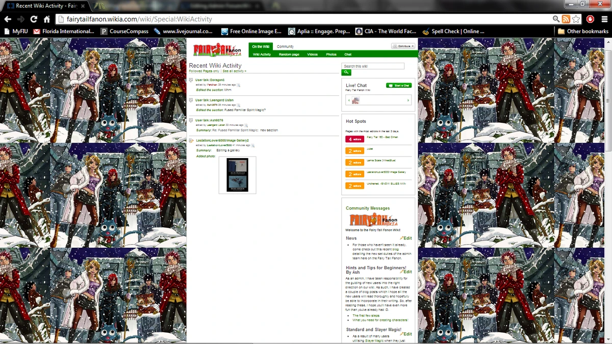 Admin Forum:Wiki Activity feed messed up | Community Central | Fandom