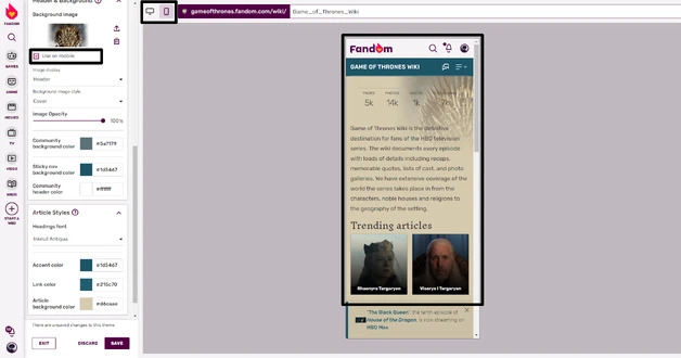 Блог участника:Kuzura/Раскрасим мобильный скин | Вики Сообщества | Fandom