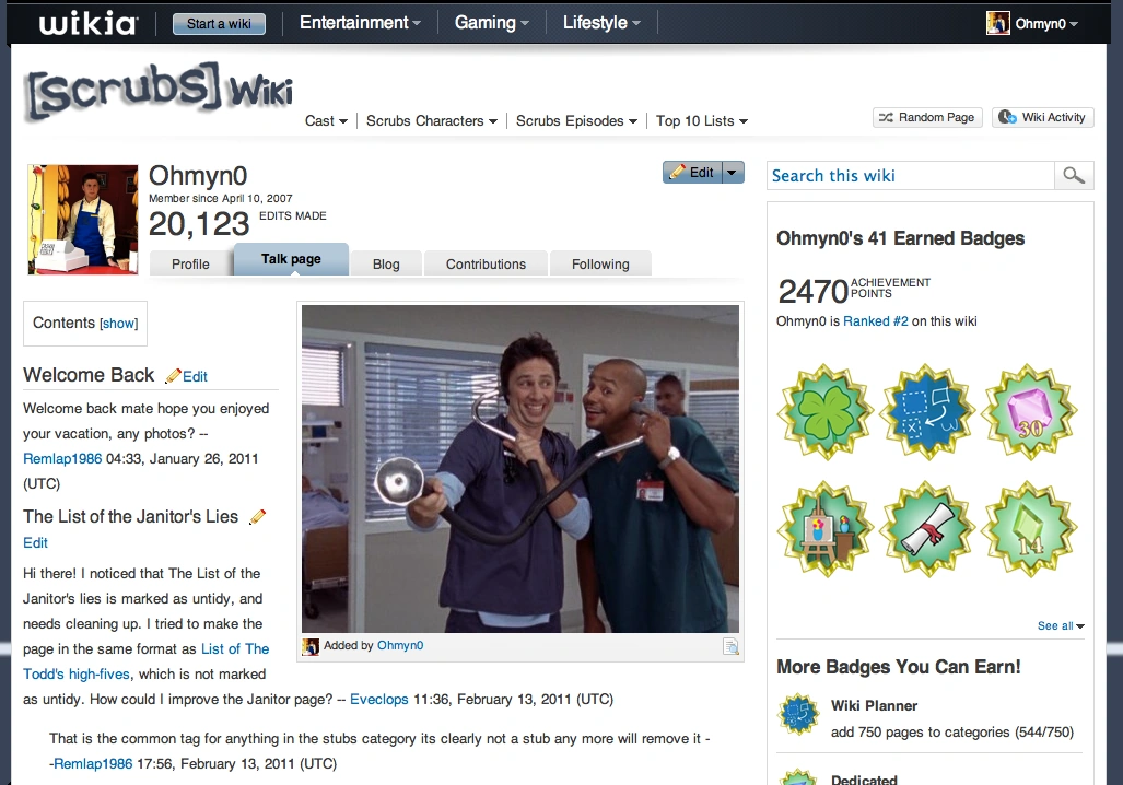 User blog:Ohmyn0/Let's Talk About Talk Pages | Community Central | Fandom