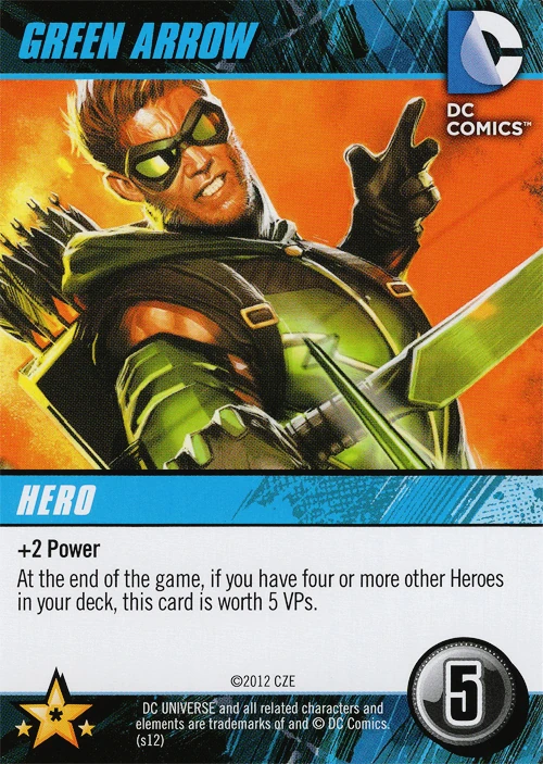 Green Arrow | Cerberus Engine Deck-Building Wiki | Fandom