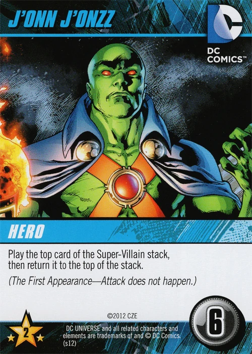 J'onn J'onzz | Cerberus Engine Deck-Building Wiki | Fandom