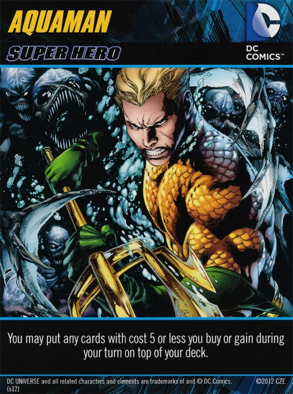 Aquaman | Cerberus Engine Deck-Building Wiki | Fandom
