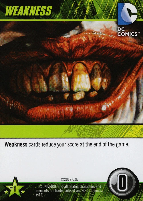 Weakness | Cerberus Engine Deck-Building Wiki | Fandom