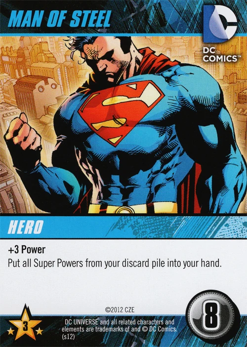 Man of Steel | Cerberus Engine Deck-Building Wiki | Fandom