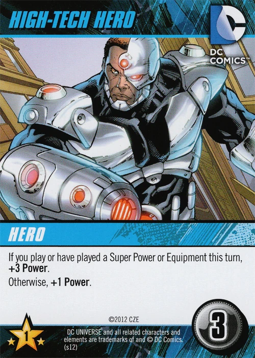 High-Tech Hero | Cerberus Engine Deck-Building Wiki | Fandom