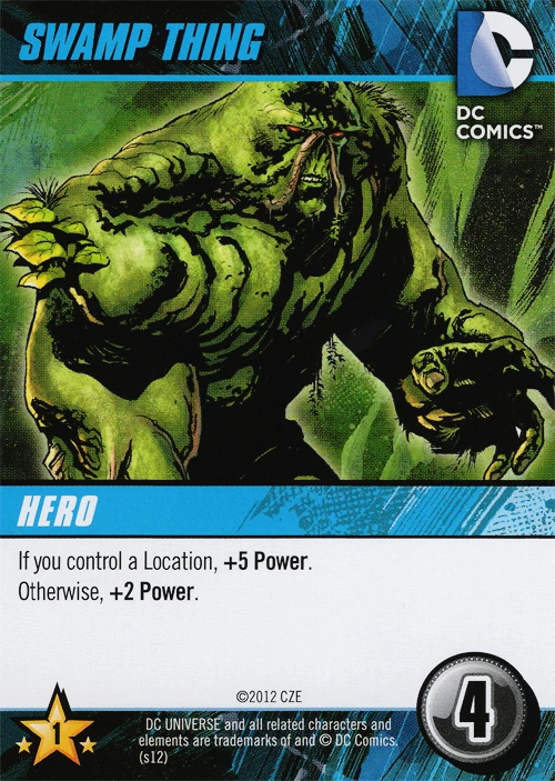 Swamp Thing | Cerberus Engine Deck-Building Wiki | Fandom
