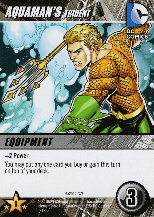 Aquaman's Trident | Cerberus Engine Deck-Building Wiki | Fandom