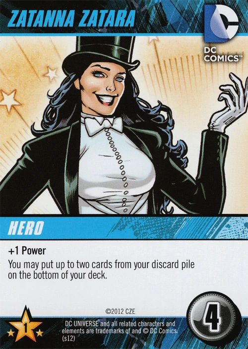 Zatanna Zatara | Cerberus Engine Deck-Building Wiki | Fandom