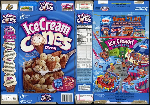 Ice Cream Cones Cereal | Cereal Graveyard Wiki | Fandom