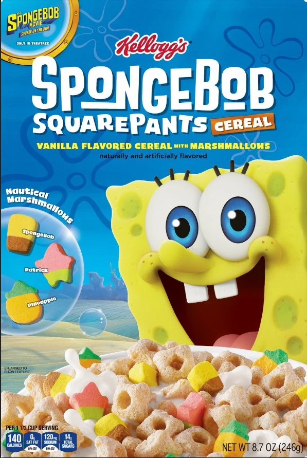 SpongeBob SquarePants Cereal | Cereal Wiki | Fandom