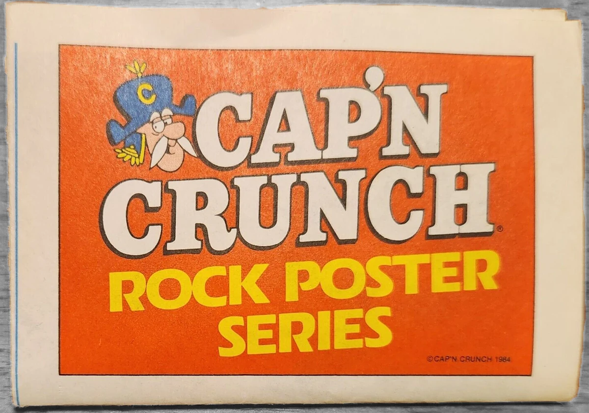 Prize - Cap'n Crunch - Rock Poster Series | Cereal Wiki | Fandom