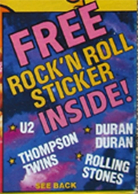 Prize - Cap'n Crunch - Rock 'N Roll Stickers | Cereal Wiki | Fandom