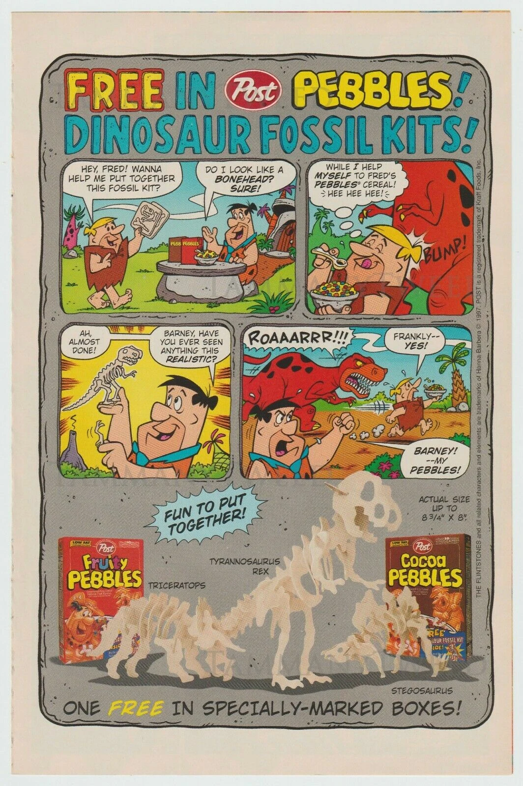 Flintstones Fruity Pebbles