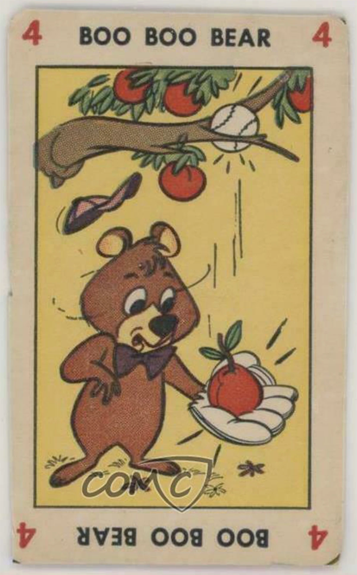 Kellogg's Fun Cards - Boo Boo Bear 4 - Apple Catch | Cereal Wiki | Fandom