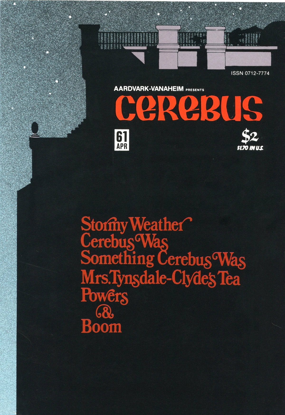 Cerebus No. 61 | Cerebus Wiki | Fandom