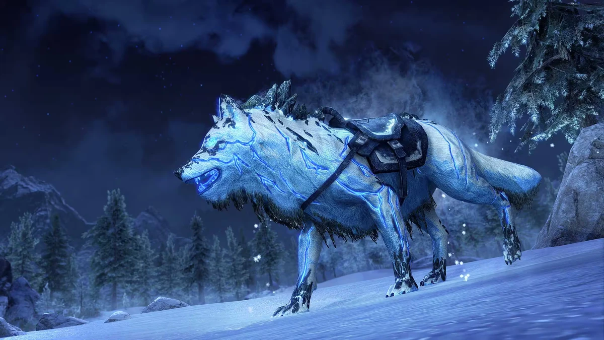 Solstheim Shiver Wolf | Cesarska Biblioteka | Fandom