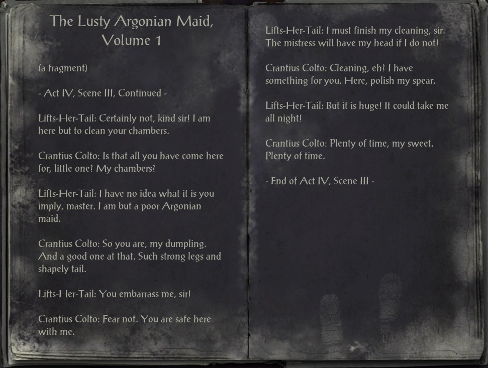 The Lusty Argonian Maid, Vol. 1 | Cesarska Biblioteka | Fandom