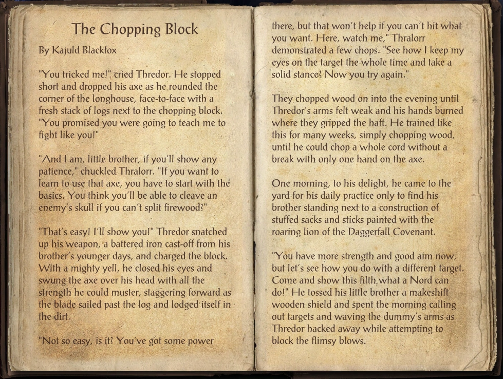 The Chopping Block | Cesarska Biblioteka | Fandom
