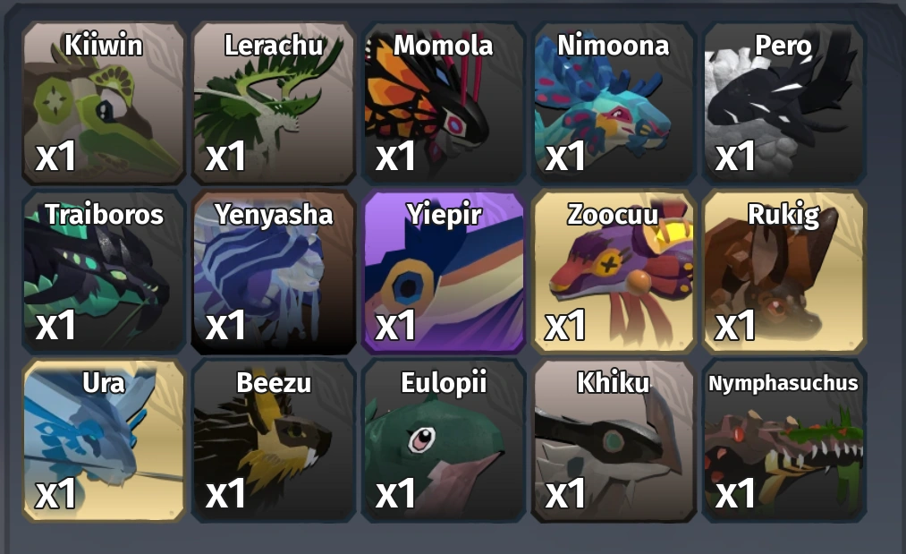 looking for these 2 creatures to trade for | Fandom