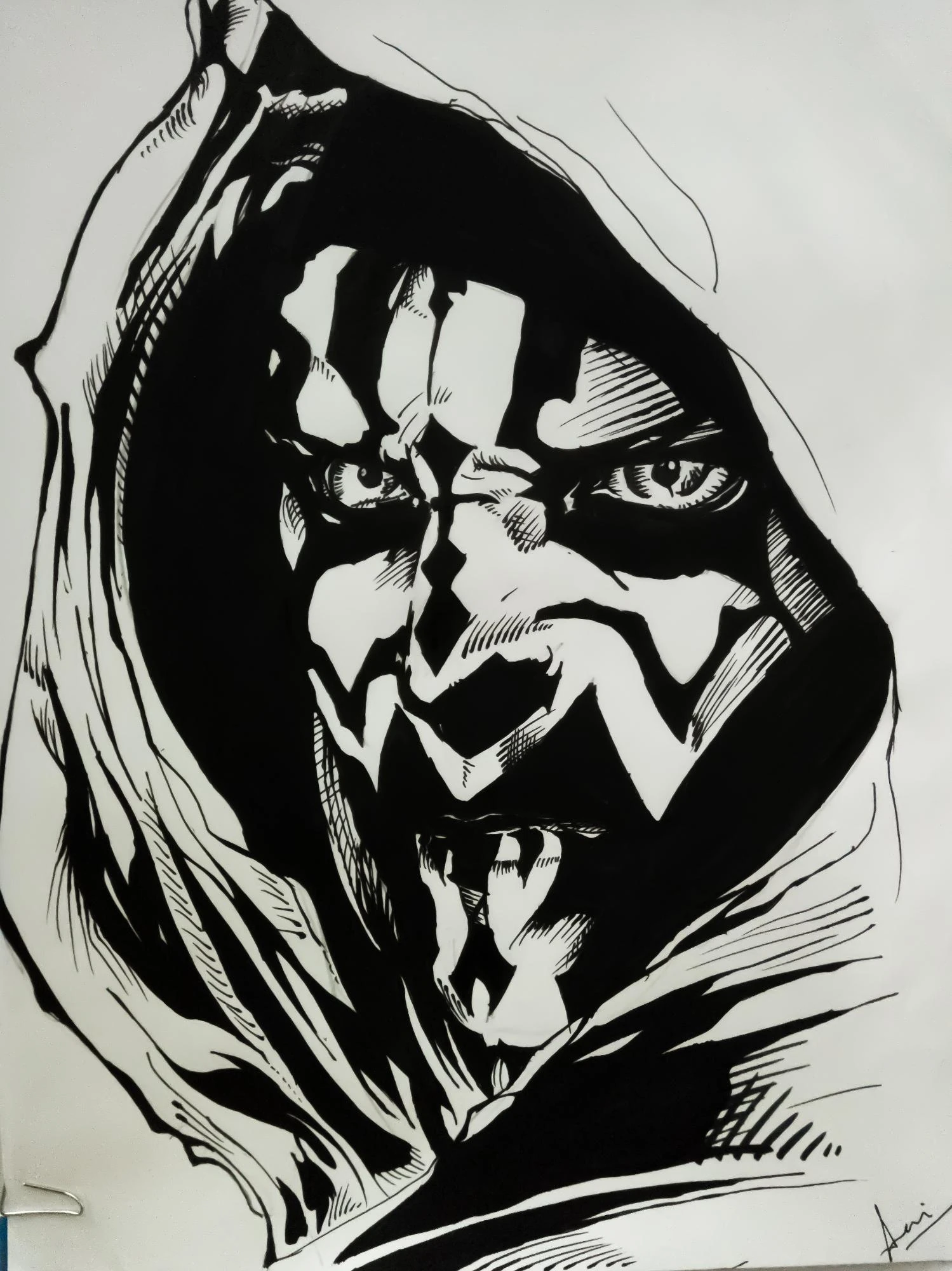 My first sketch of Maul | Fandom