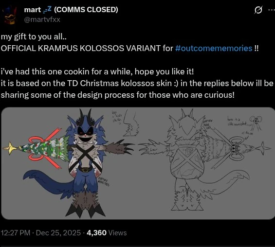 All I want for Christmas is kolossos | Fandom