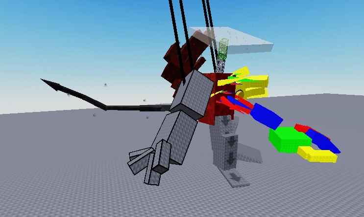 Made a humanoid thing based off of the Serverblight made using etoh's ...