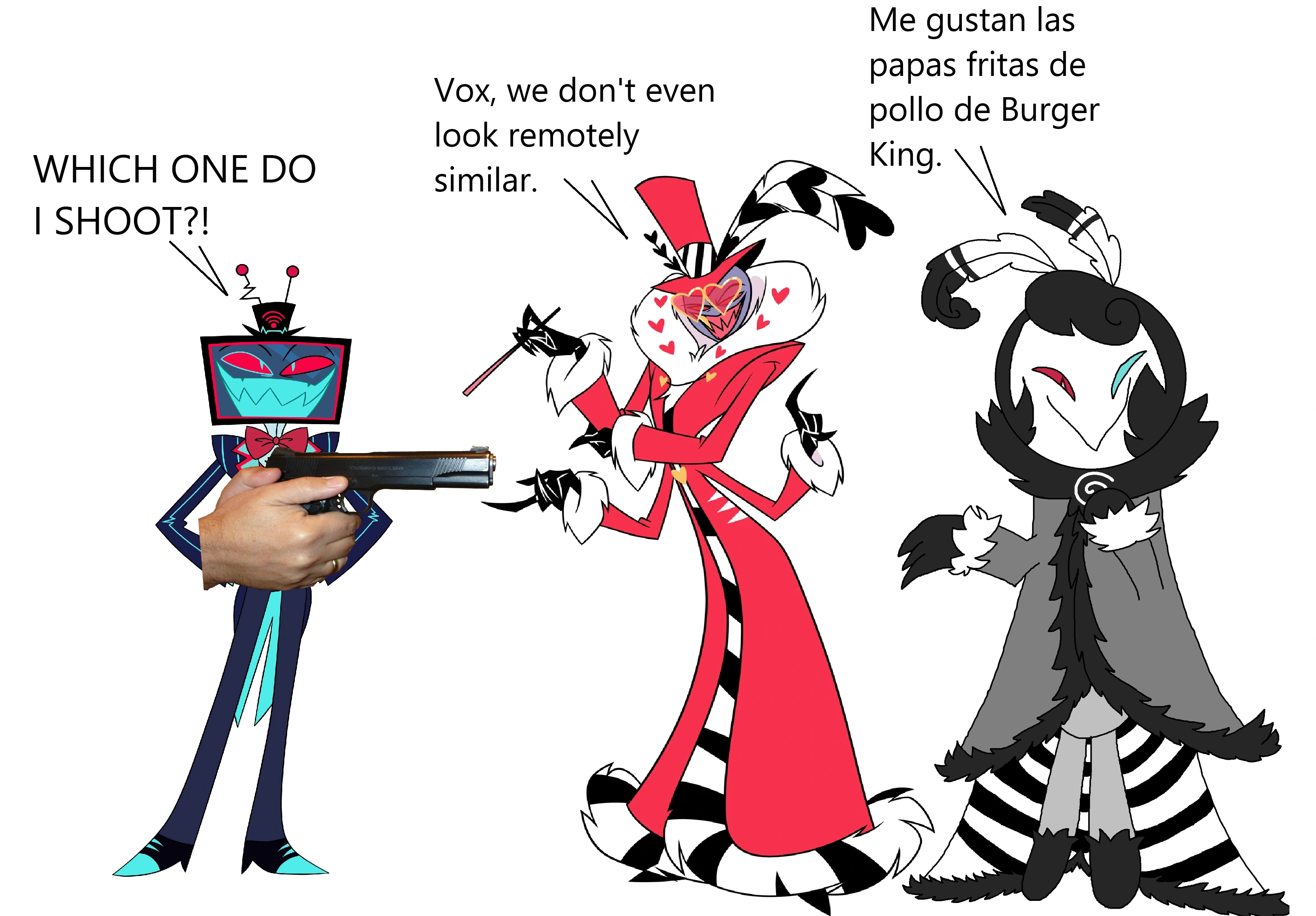 I looked at one of my CRK ocs and did the Asgore smirk: | Fandom