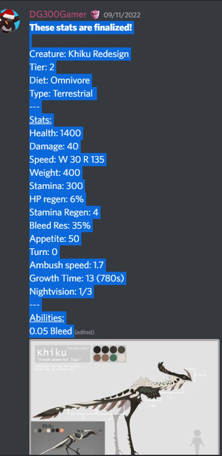 Khiku remodel stats | Fandom