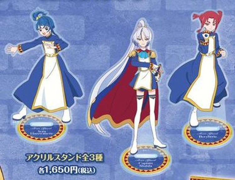 Azure Guards character goods will be sold at Pretty Cure Pretty Store ...