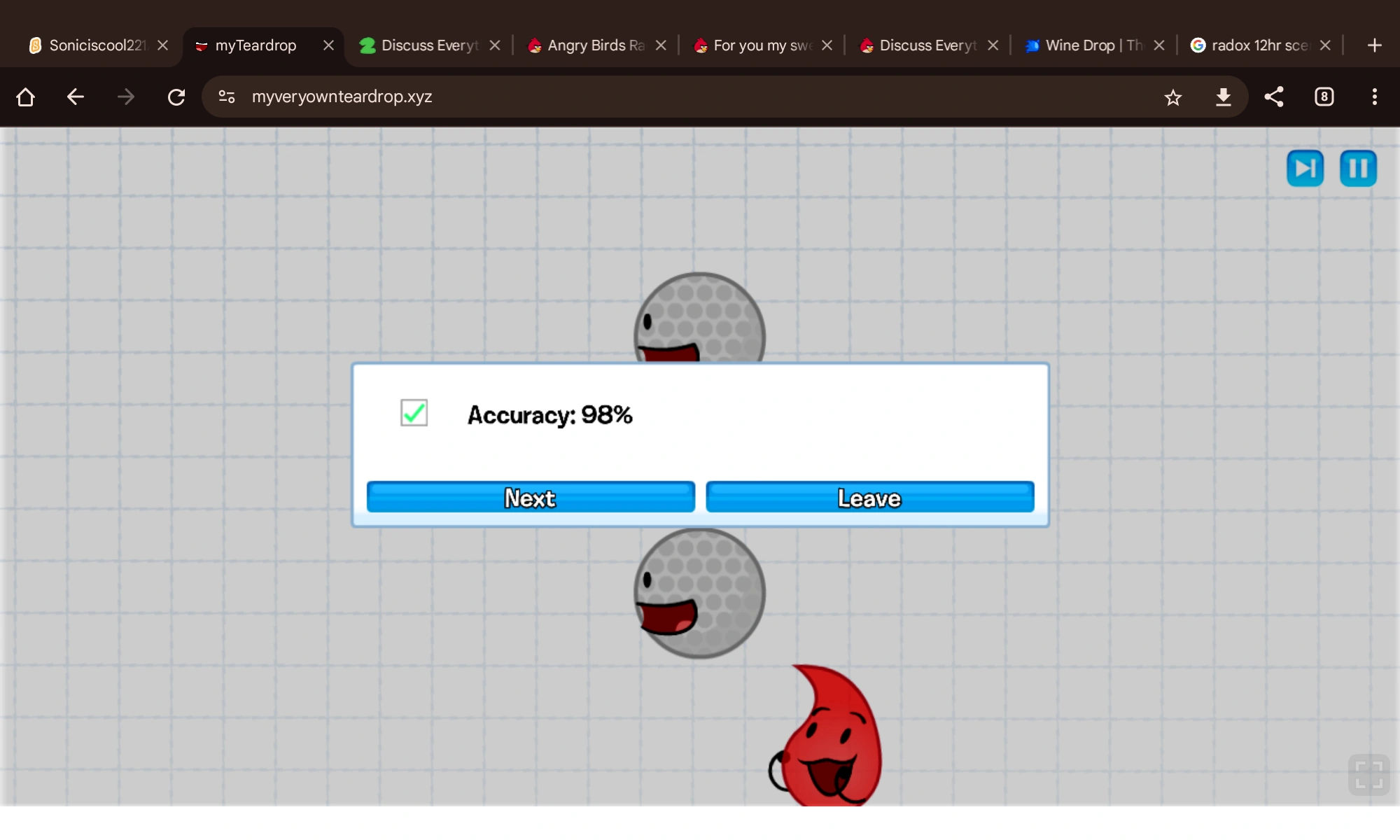 I forgot to post this but I got a 98 | Fandom