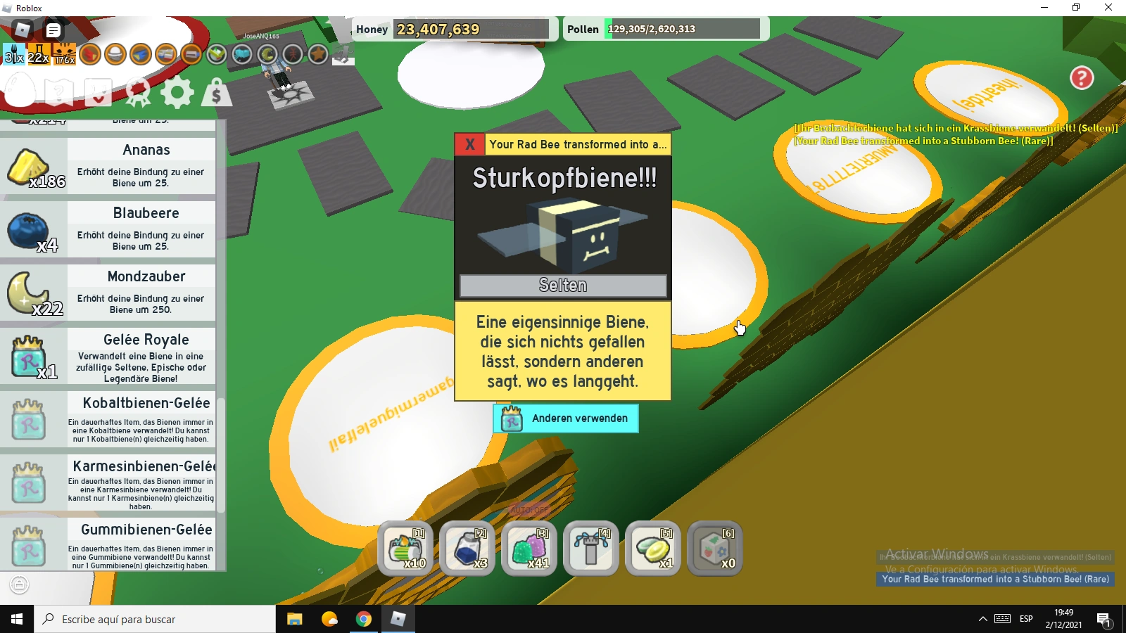 Rad bee has transformed into a Sturkopfbiene!!!!! | Fandom