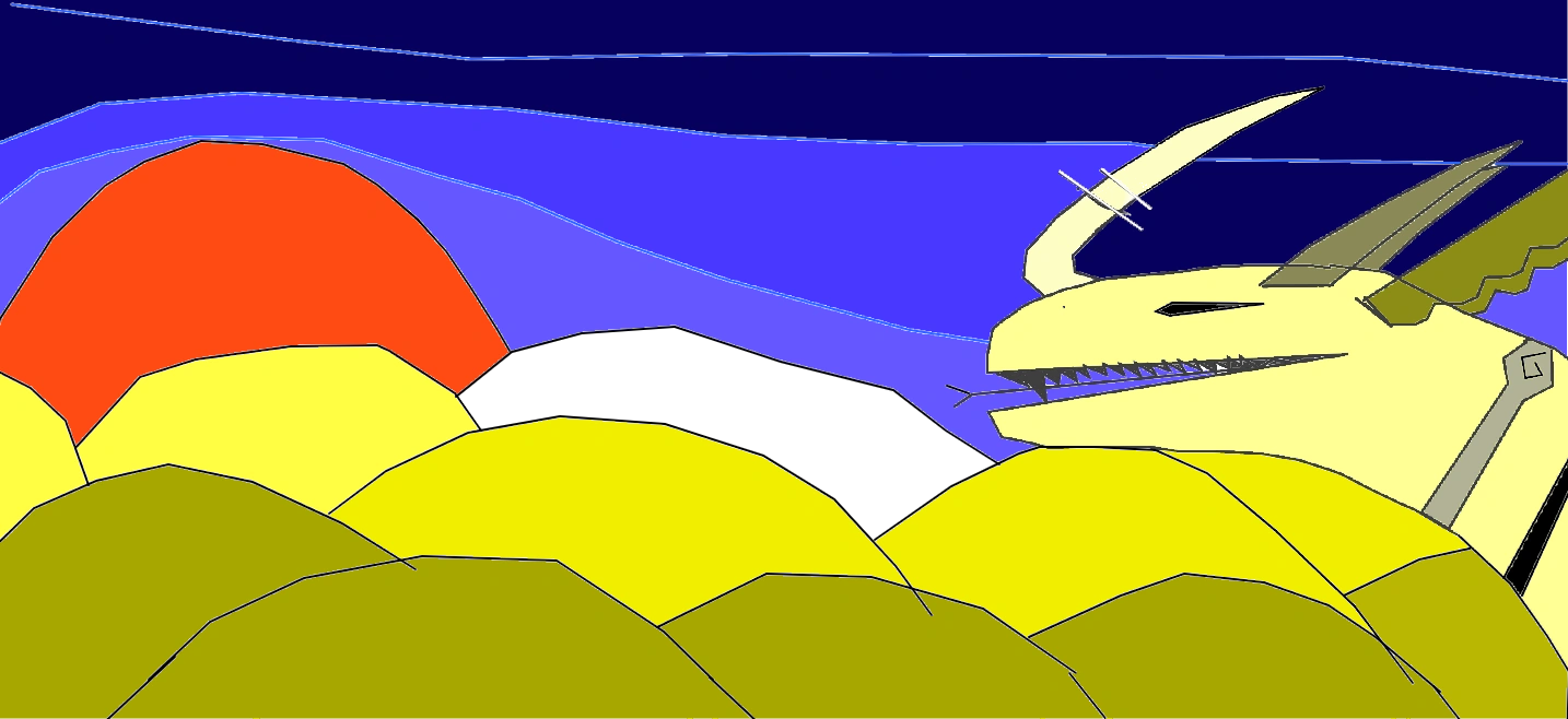 picasso style art: bani and a sunset | Fandom