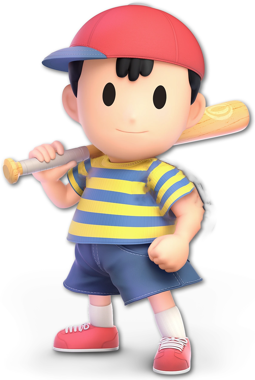 Ness without his backpack | Fandom