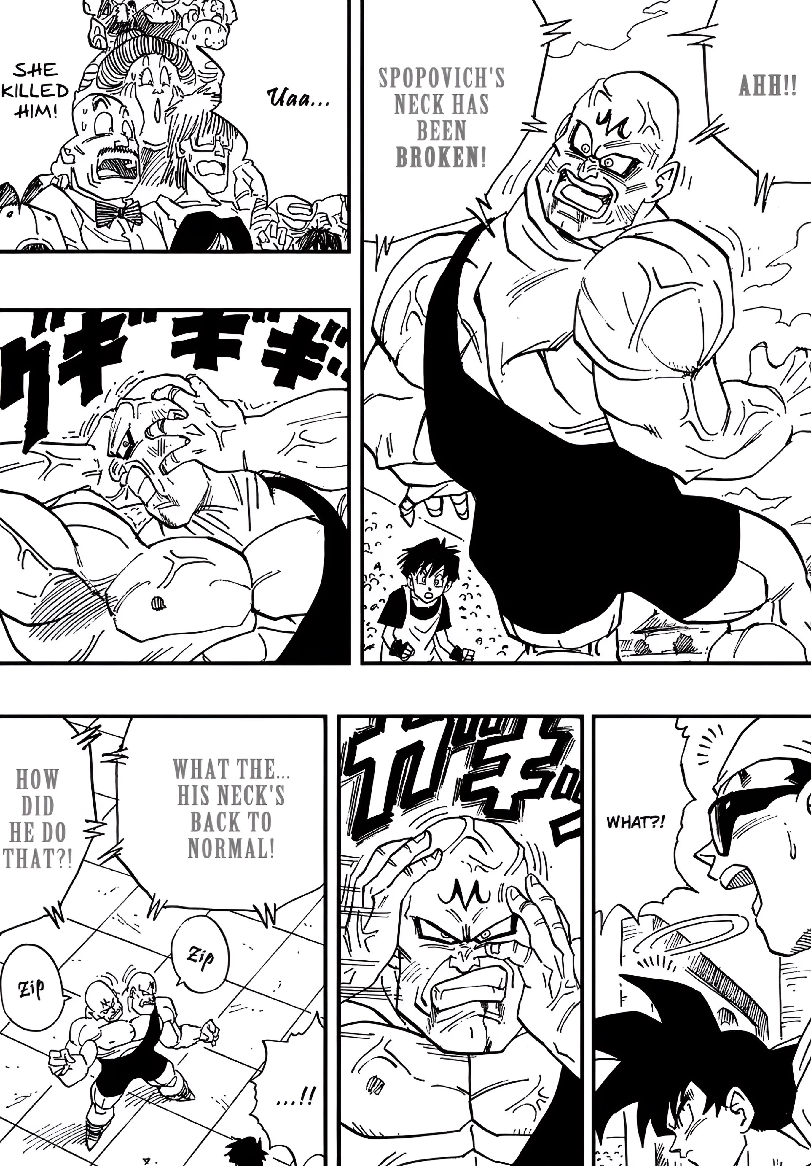 People overrate spopovich's performance when facing videl, to make it ...